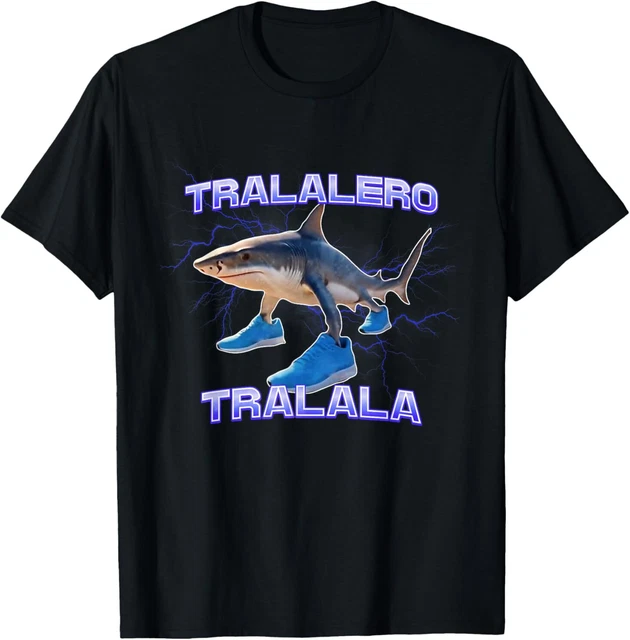 ANUNSHIRT Tralalero Tralala Bootleg Brainrot Italian Brainrot T-Shirt ...
