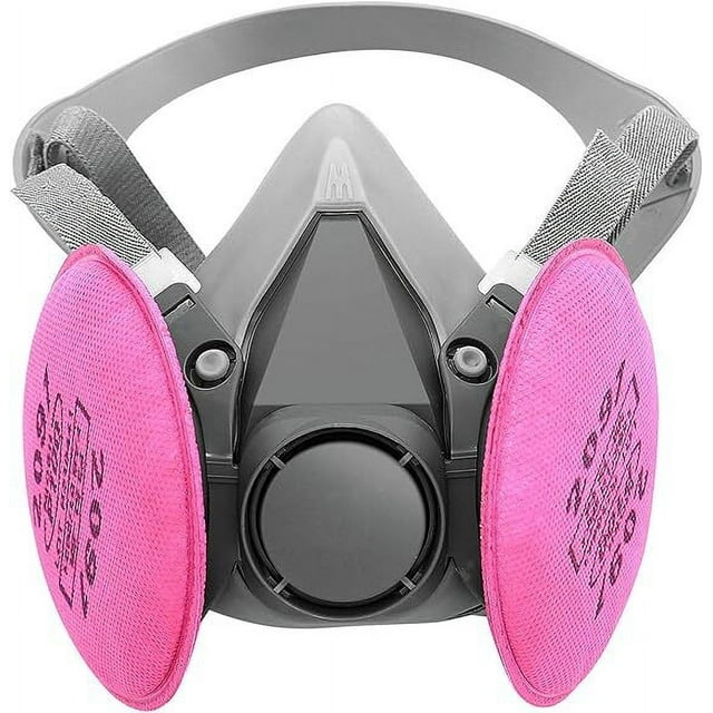 Reusable Respirator Mask with 2091 Filter for Painters, Dust, Asbestos ...