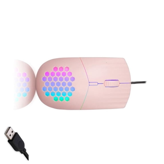 ANXPTIME 1600DPI Precise Mouse Ventilated Color Backlits Designs ...