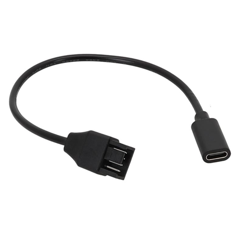 ANXPTIME 20cm USB C To 3Pin 4Pin Computer Fan Adapter Cable Power Cable ...
