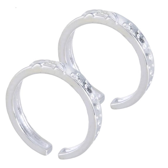 ANXPTIME 2Pcs Pattern Rings Versatile Sun Moon Rings Set Stackable ...