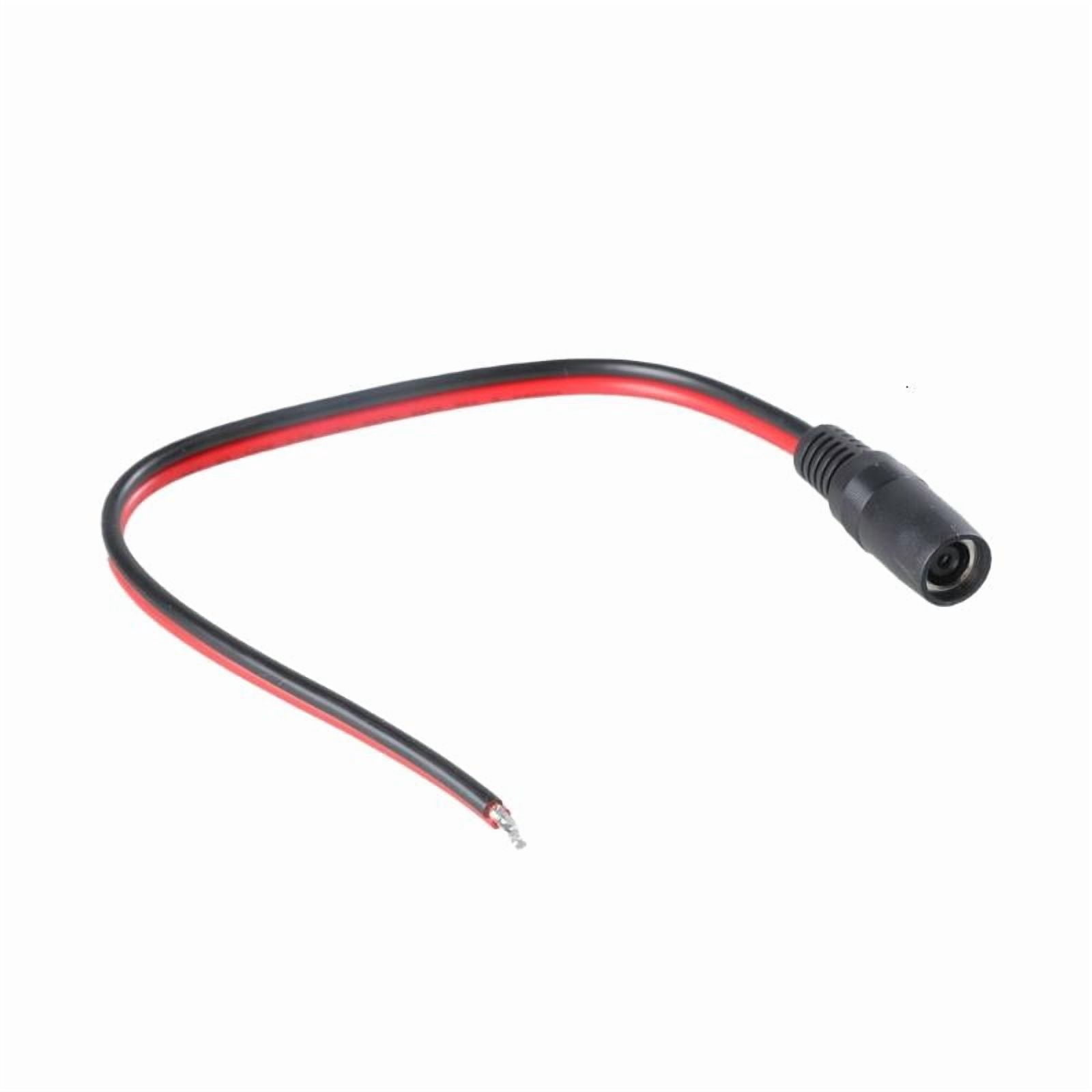 ANXPTIME 30cm Long 14AWG DC8.0x2.0mm Male/Female Plug to Bare Wire ...