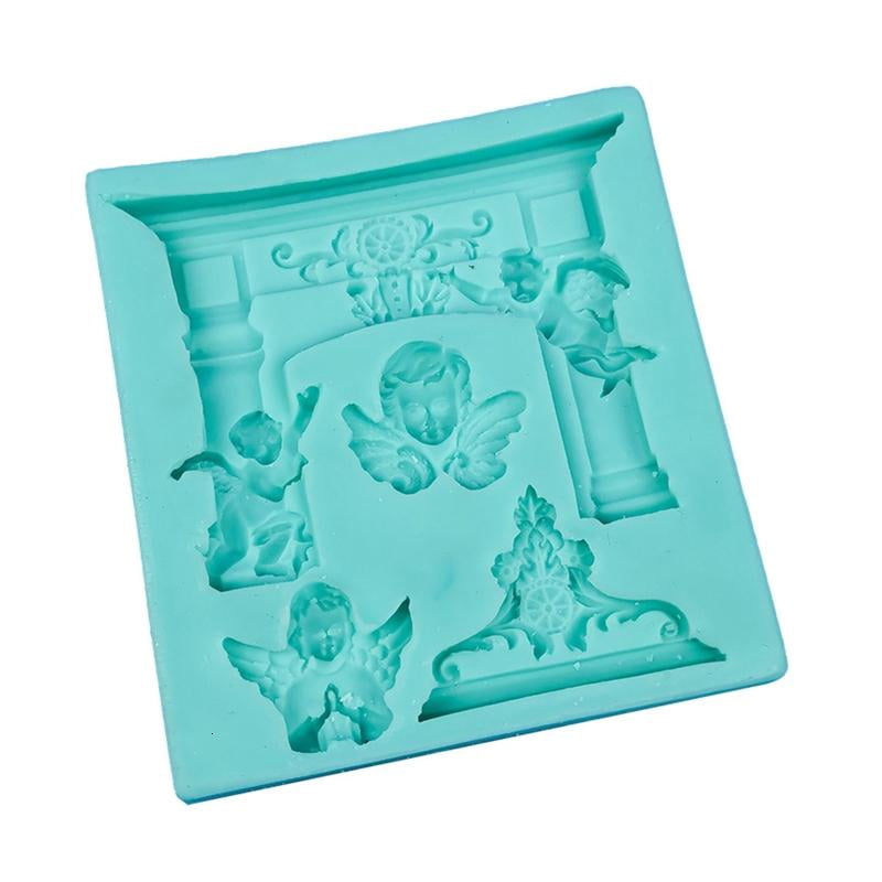 ANXPTIME 3D Angel Baby Silicone Mould Fondant Chocolate Jelly Making ...
