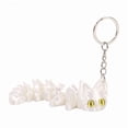 ANXPTIME 3D Printed Foxes Keychain with Movable Tail fFor and Creative ...