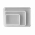 ANXPTIME 3pcs Reusable Epoxy Resin Molds Geometry Tray Small Cup ...
