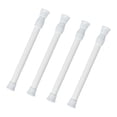 ANXPTIME 4PCS Flexible Bathroom Tension Posts Modifiable Shower Curtain ...