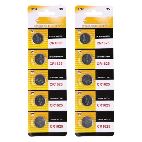 ANXPTIME 5/10Pcs CR1616 CR1620 CR1625 CR1632 Lithium Coin Cell ...