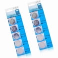 ANXPTIME 5/10pc CR2450 Battery Button Cell Battery for Watches Key Long ...