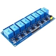 ANXPTIME 5/12/24V Optocoupler Integrated 8-Way Relays Module Board for ...