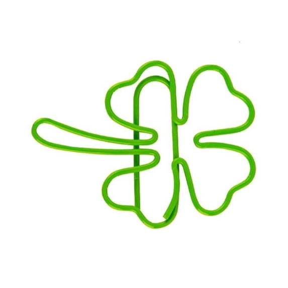 ANXPTIME 50Pcs User Friendly Metal Clovers Paper Clip For Students And ...