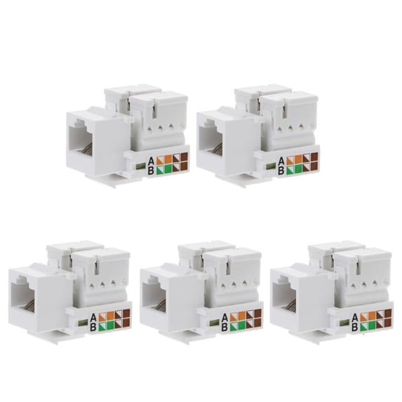 ANXPTIME 5Pcs CAT5E UTP Network Module RJ45 Connector Information ...