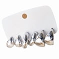 ANXPTIME 6 Pieces Elegant C Shaped Earrings Accessories Versatile ...
