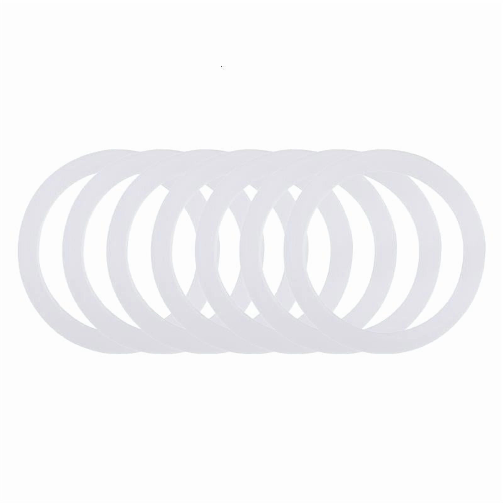 ANXPTIME 7Pcs silicones Lid Gaskets Rings Round Sealing Rings Glass ...