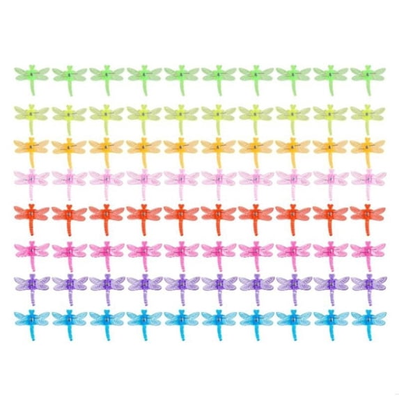 ANXPTIME 80Pcs Dragonflies Plant Clip Orchid Clip Plant Orchid Support ...