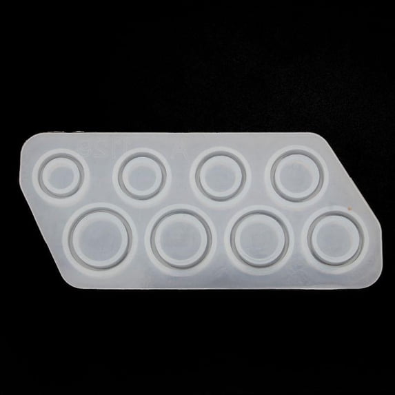 ANXPTIME 8x Ring Casting Mold Resin Casting Circle Jewelry Molds DIY ...