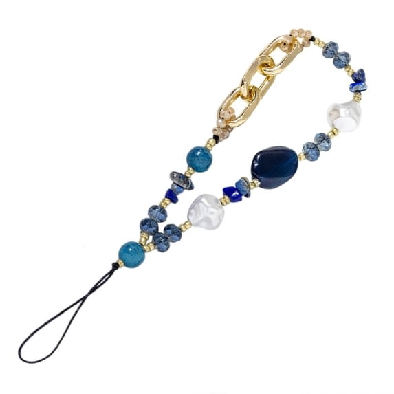 ANXPTIME Acrylic Beaded Keychain Phone Strap Lanyard Strap Backpack ...