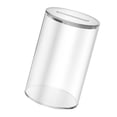 ANXPTIME Acrylic Money Saving Box Clear Piggy Banks for Teens Kids Easy ...