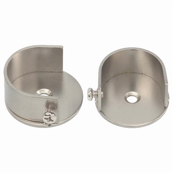 ANXPTIME Alloy Curtain Rods Support Brackets for 28mm Rods Fit Metal ...