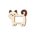 ANXPTIME Artistic Wood Photo Display In Shape Cats Dog Design Picture ...