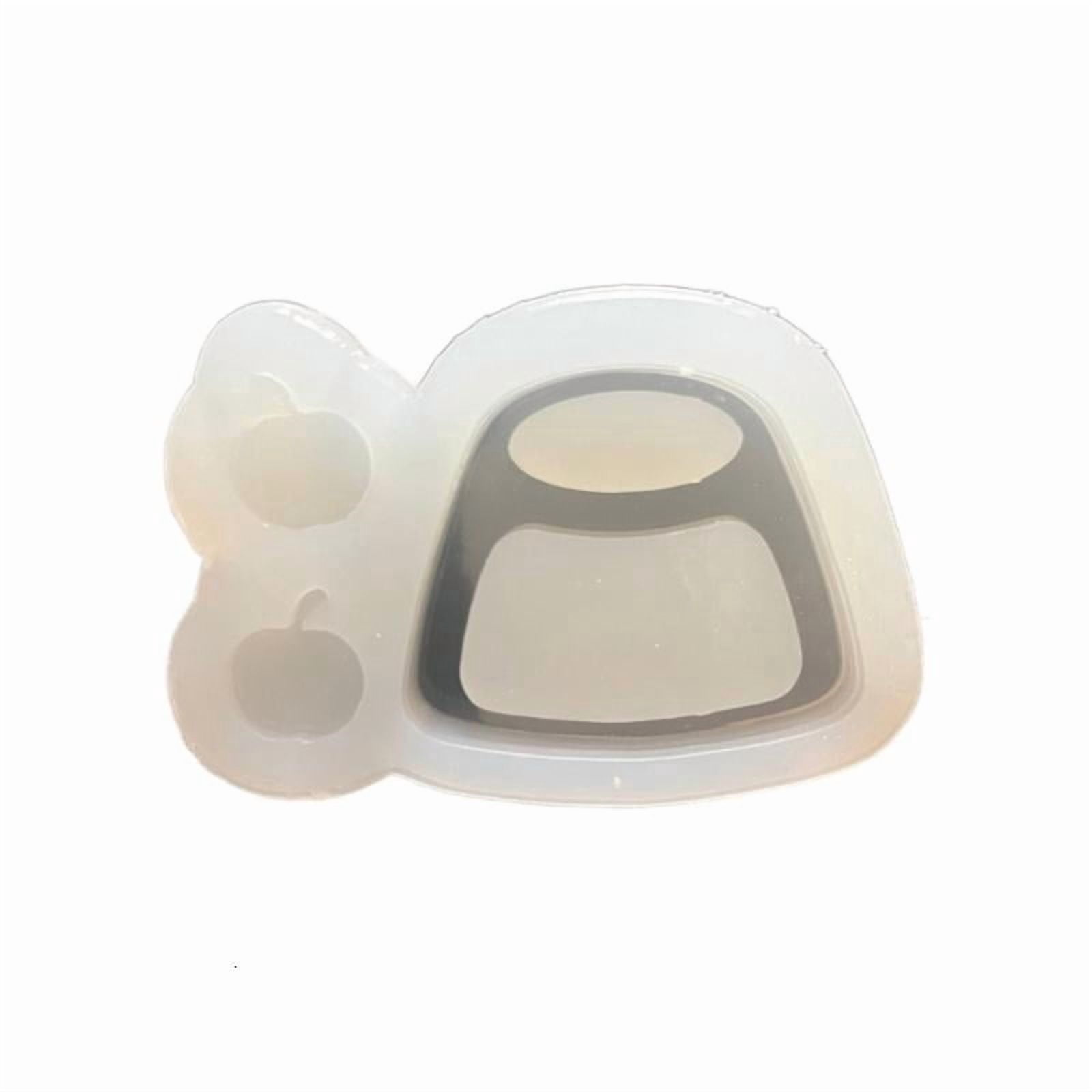ANXPTIME Bear Rabbit Shaker Silicone Mold Quicksand Keychain Resin ...