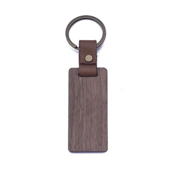 ANXPTIME Blank Wooden for Key Chain Wood Keychain for Key Ring for Key ...