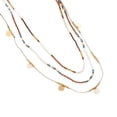 ANXPTIME Bohemian Necklace Multi Strands Neckchain Lightweight Beach ...