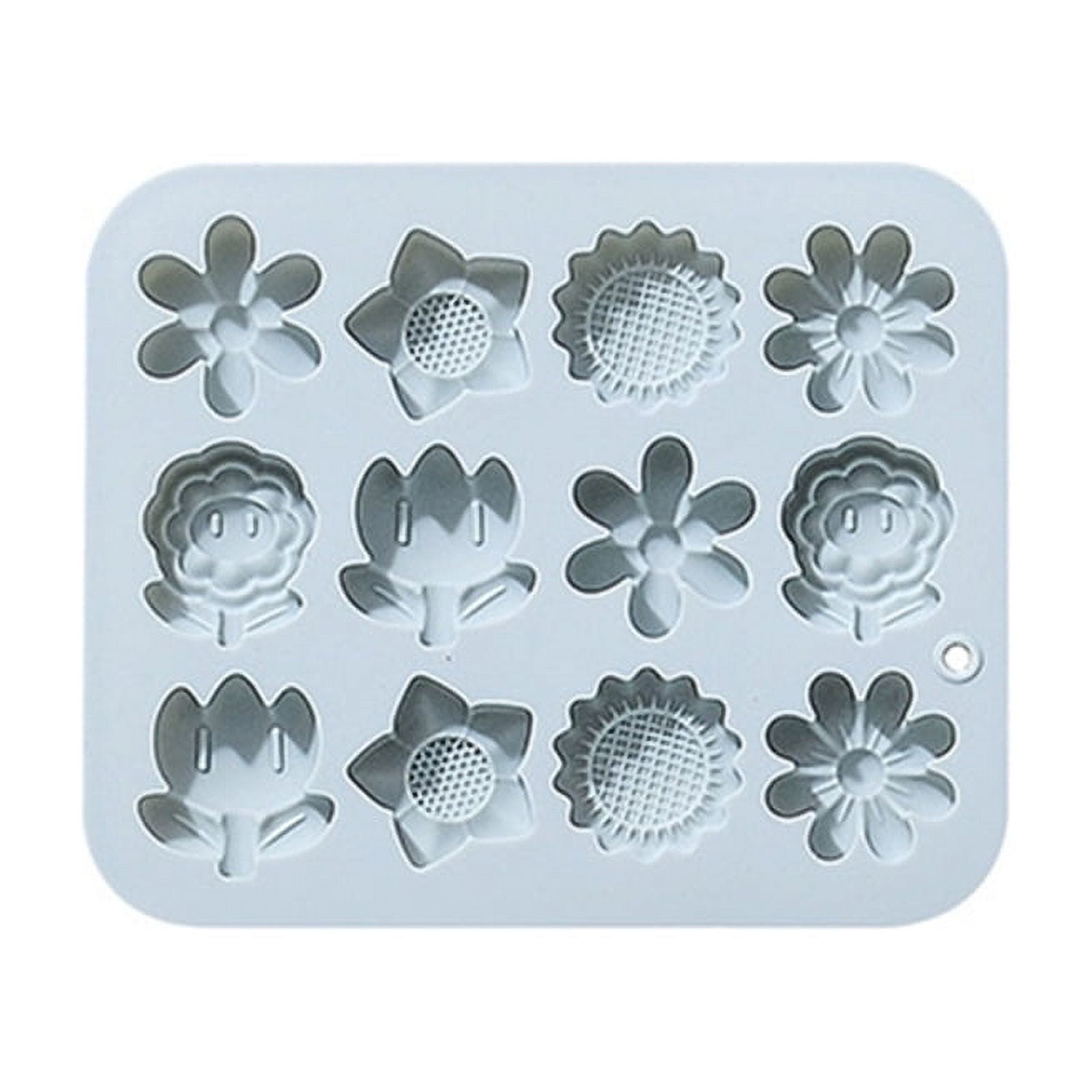 ANXPTIME Candy Moulds Flower Shaped Silicone Material for Baking Cake ...