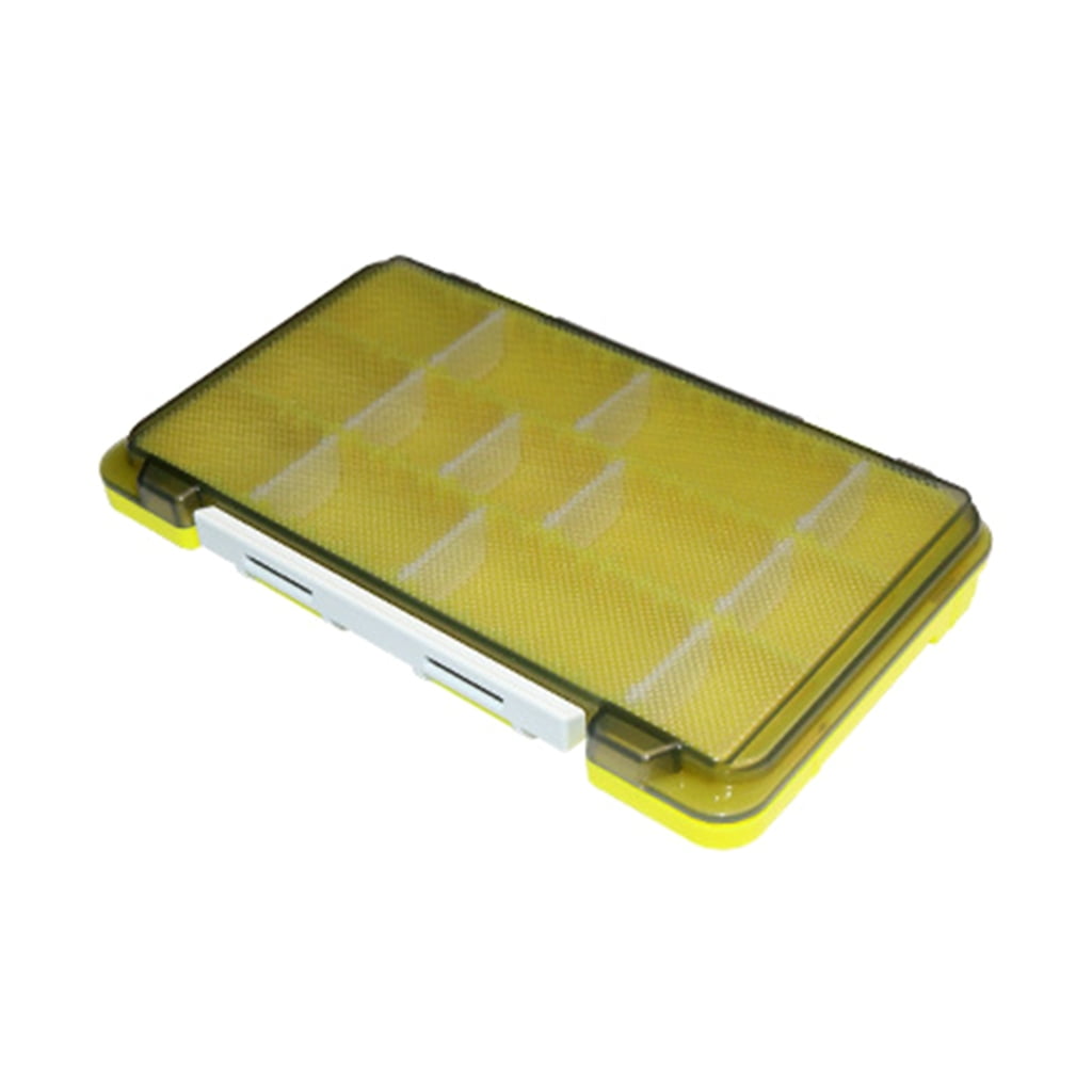 ANXPTIME Clear Fishing Lures Storage Box with Adjustable Dividers ...