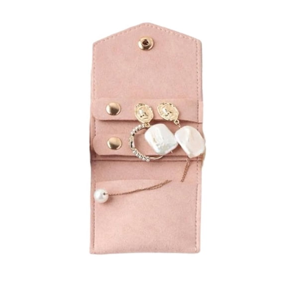 ANXPTIME Compact PU Jewelry Organizers Storage Pouches for Rings and ...