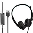 ANXPTIME Computer Headset with Microphone Corded USB Headset for Laptop ...