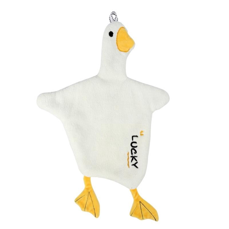 ANXPTIME Coral Fleece Hanging Cartoon Hands Towel Decoration Wipe Clean ...