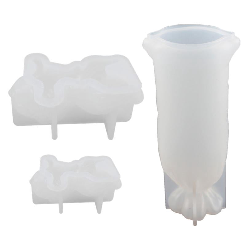 ANXPTIME Creative 3D Water Bag Silicone Mold Goldfish Lucky Bag Design ...