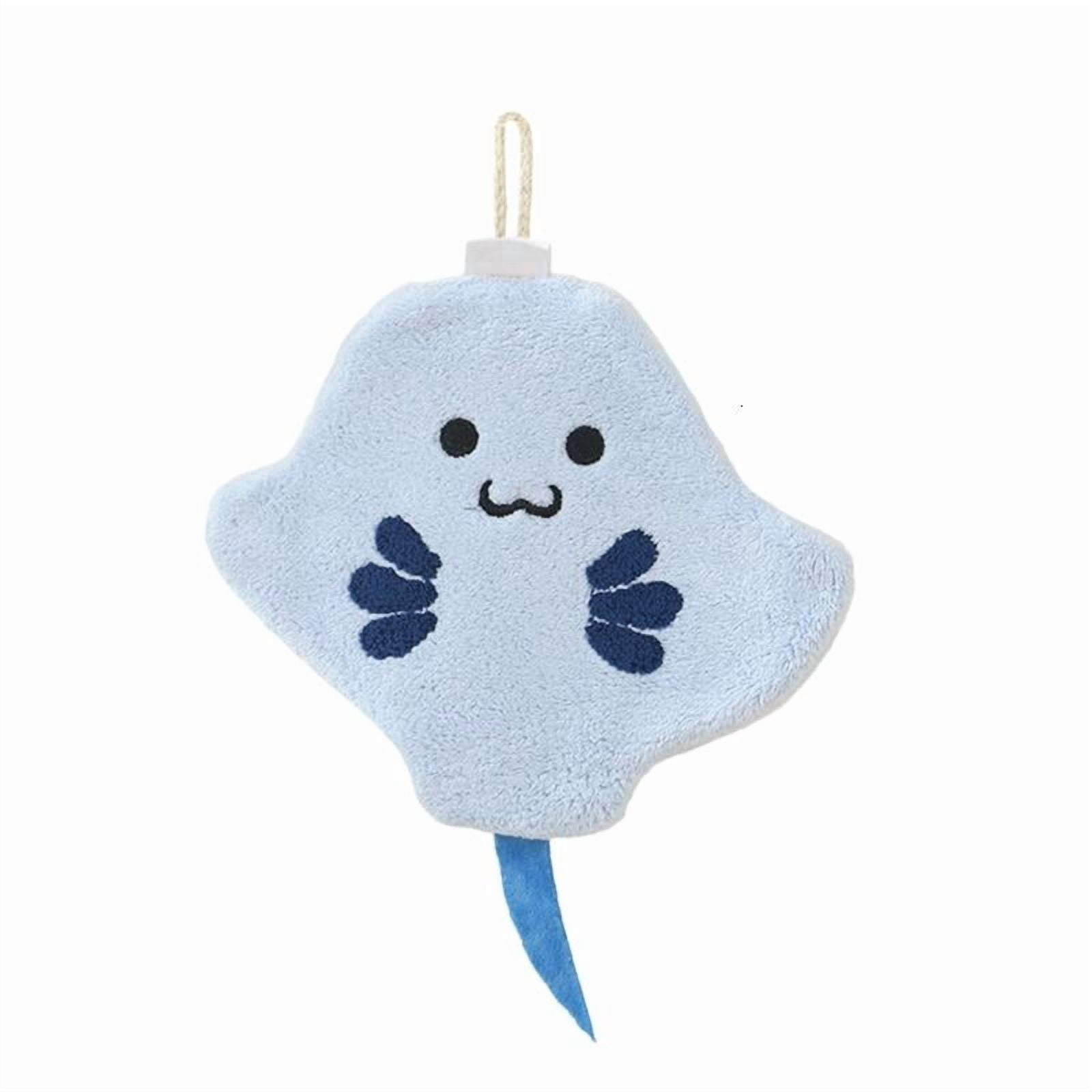 ANXPTIME Cute Hand Towel for Children Super Absorbent Corals Fleece ...