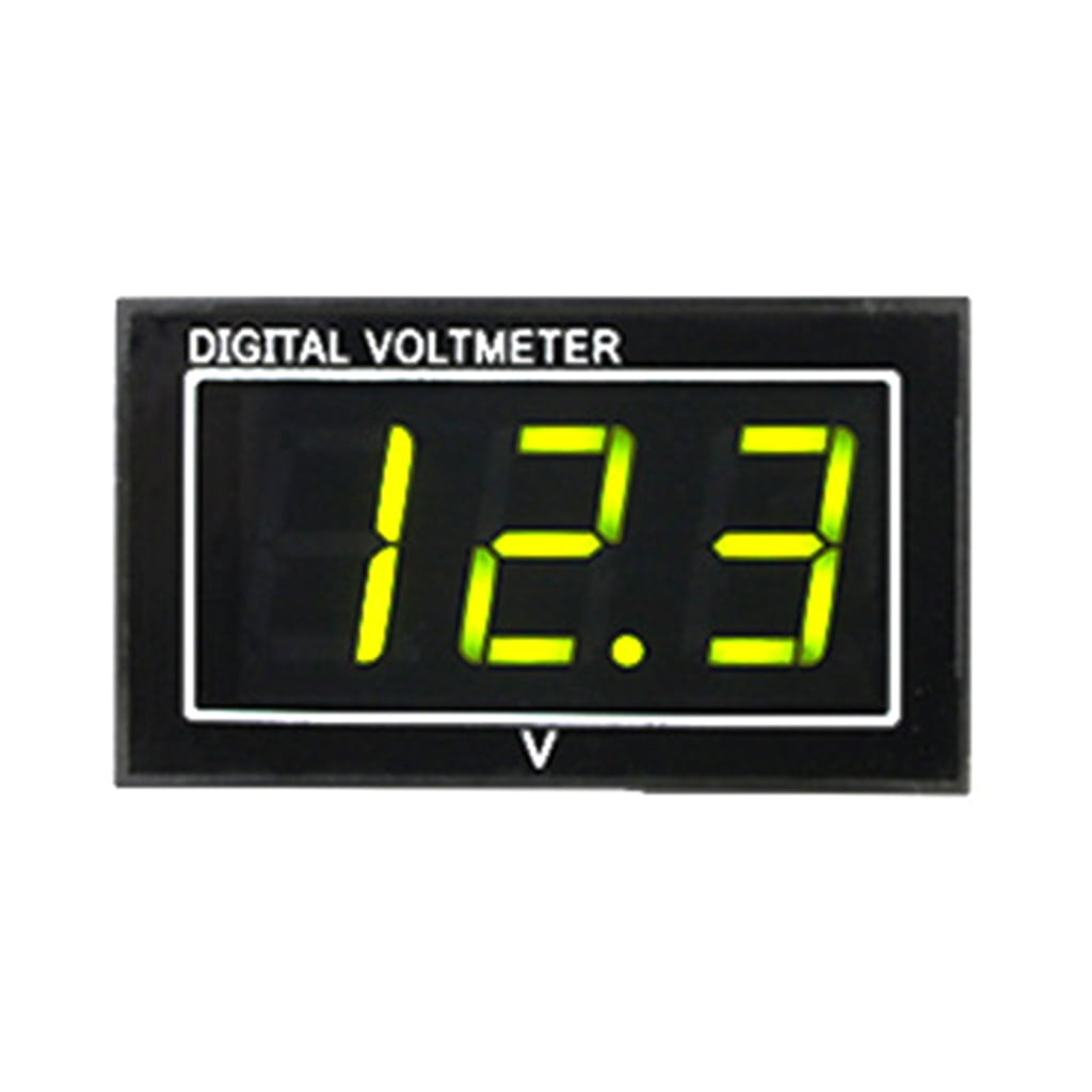 ANXPTIME DC5-130V Voltage Meter LED Digital Voltmeter Voltage Gauge ...