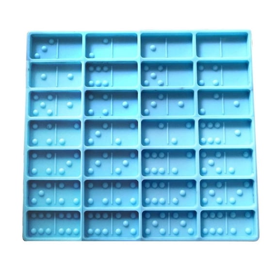 ANXPTIME DIY Game Casino Fun Art Crafts Silicone Mould Dominoes Game ...