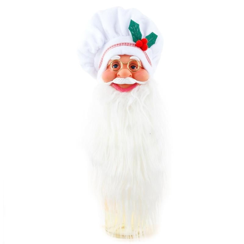 ANXPTIME Decorative Santa Wine Bottle Cover Xmas New Year Dining Table ...