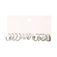 ANXPTIME Delicate Drop Earrings Set Stylish Pearls Hoop Earrings Set ...