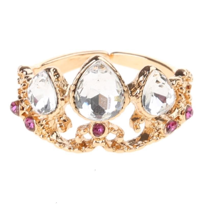 ANXPTIME Diamonds-encrusted Zircon Rings Women Minimalist Aesthetic ...