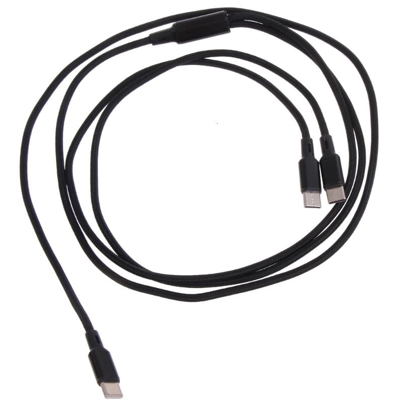 ANXPTIME Durability Type-C to Type-C+Type-C Charger Cable Type C Cable ...