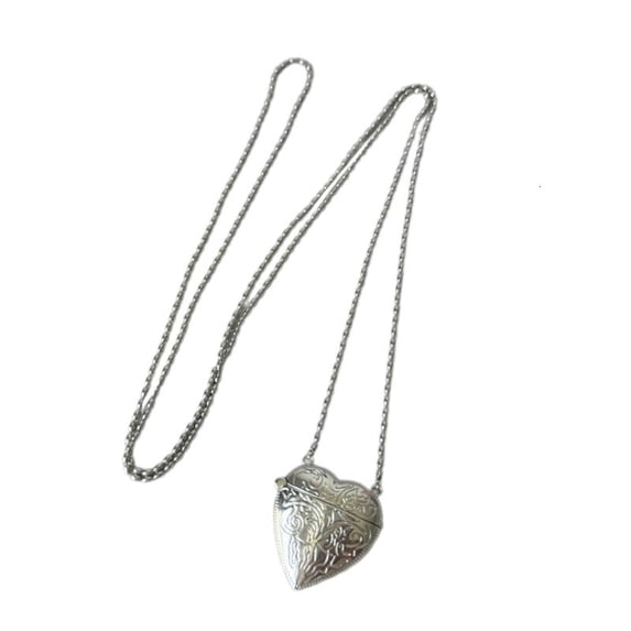 ANXPTIME Elegant Shoulder Handbag Love Heart Pendant Necklace Handmade ...
