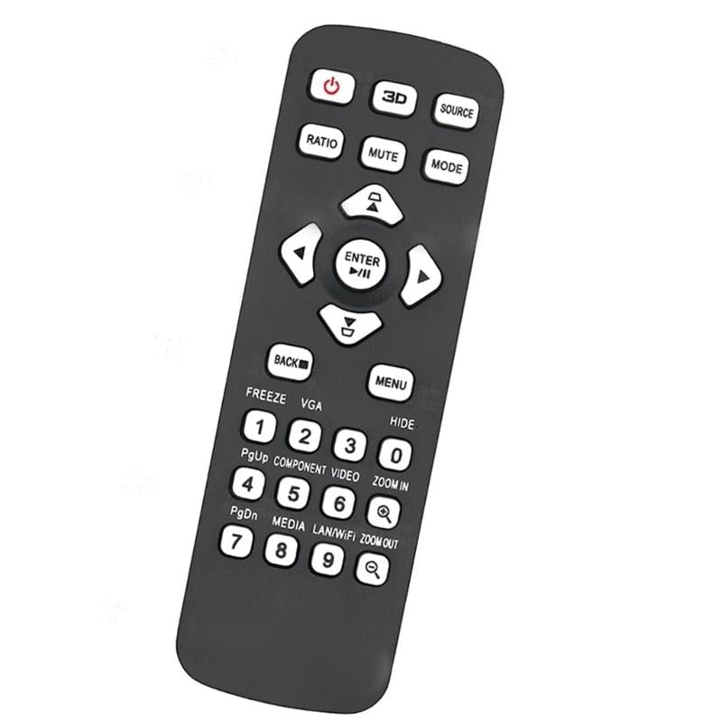 ANXPTIME Ergonomic Design Remote Control for X138WH X1326AWH D626D EV ...