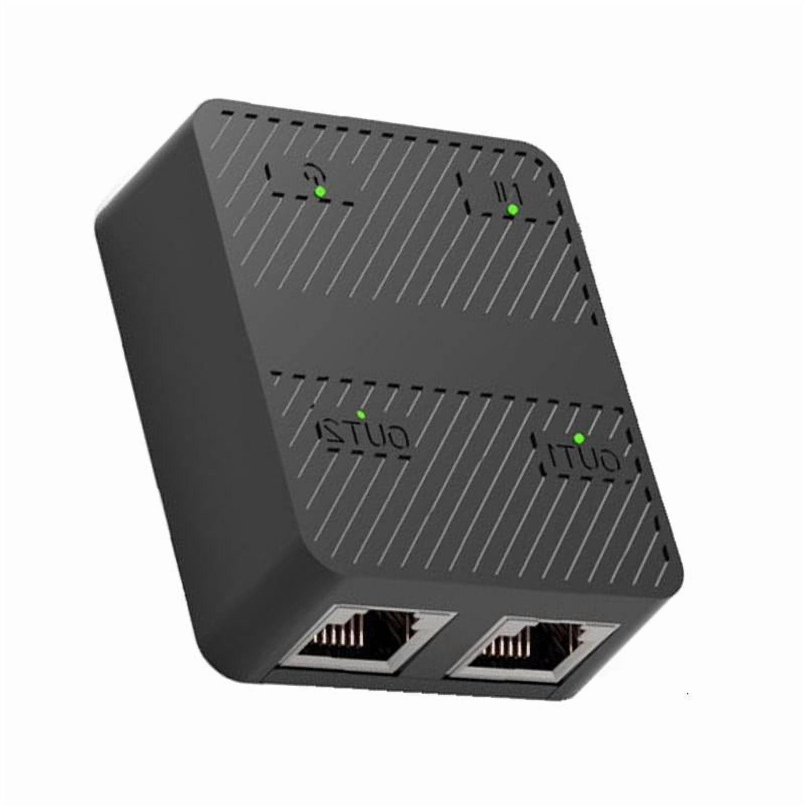 ANXPTIME Ethernet Splitter 1 to 2 100/1000Mbps Internet Cable Splitter ...