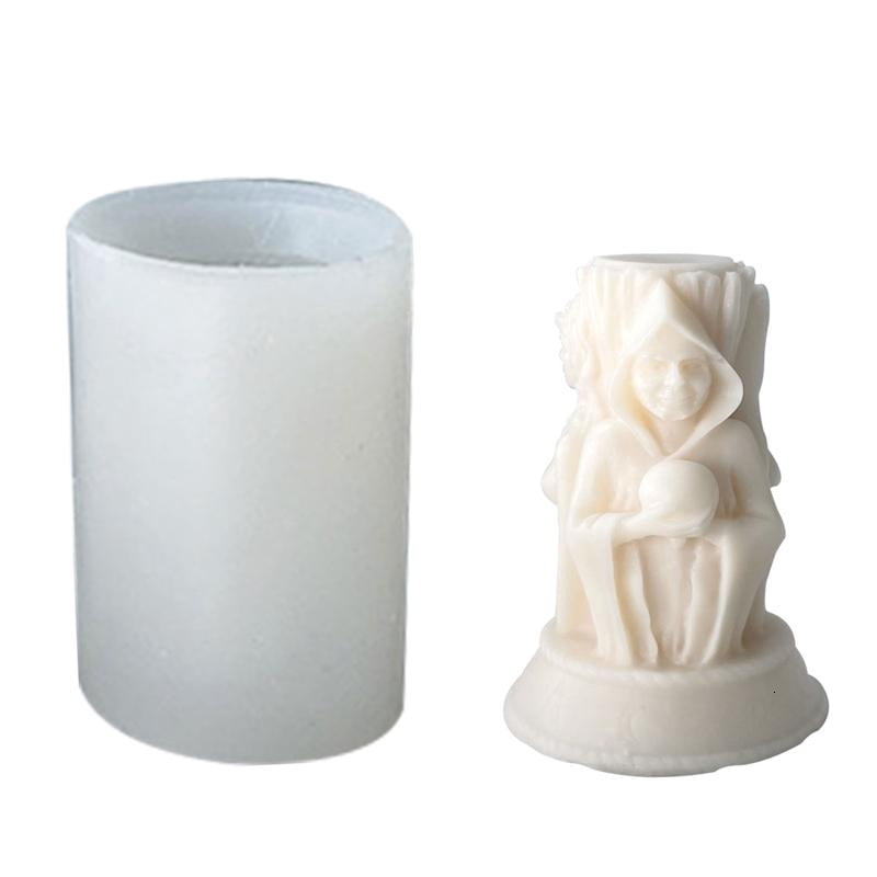 ANXPTIME European Style Women Shaped Candle Silicone Mold Handmade DIY ...