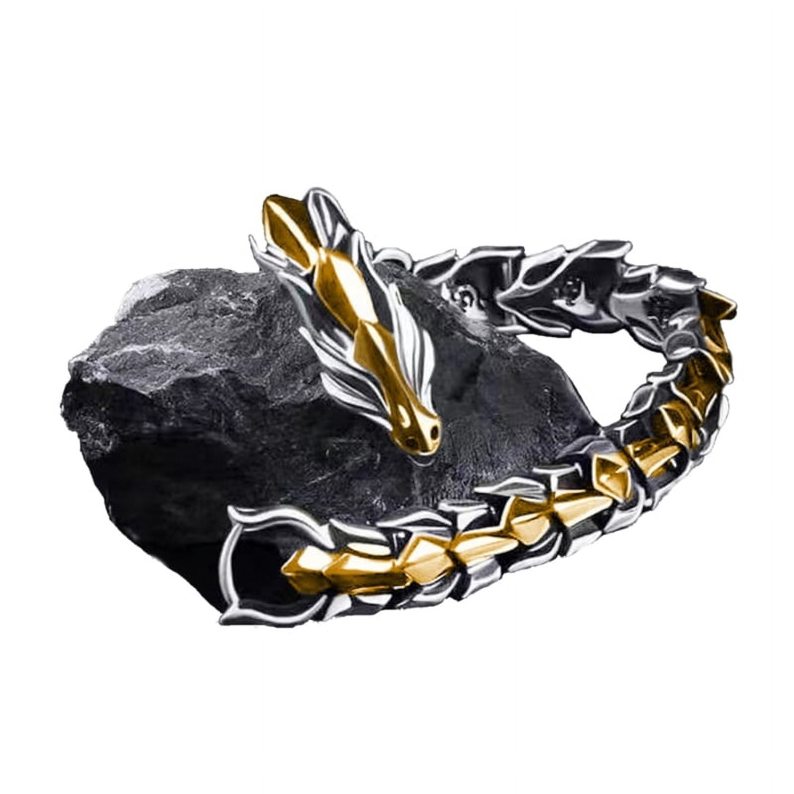 ANXPTIME Exaggerated Dragon Bracelet Jewelry Gifts for Men Dragon Link ...
