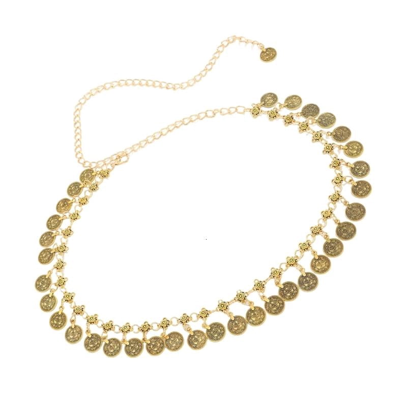 ANXPTIME Exotic Bohemian Metal Waist Chain Fashion Accessory for ...