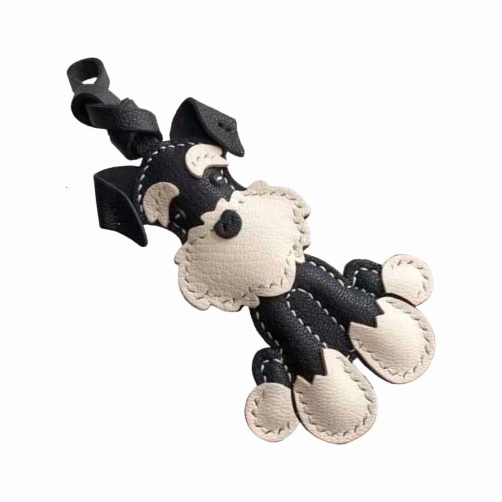 ANXPTIME Fashionable Schnauzer Key Chain Charm Handcrafted Keychain for ...