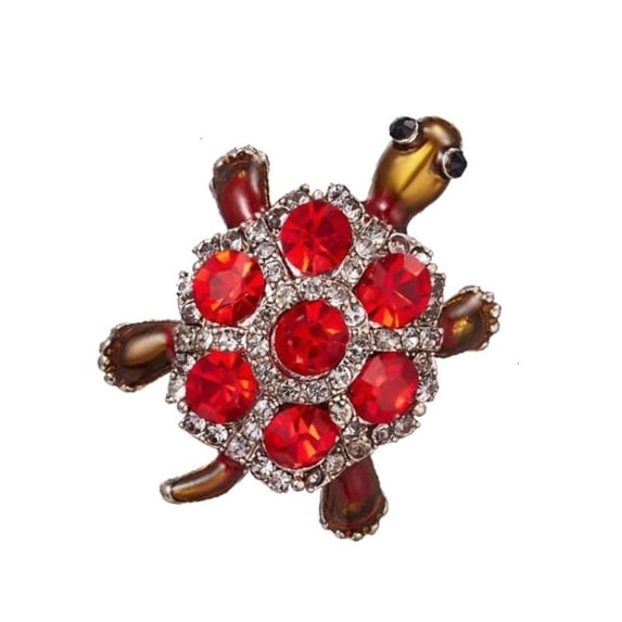 ANXPTIME Fashionable Women's Tortoise Brooch Inspired Retro Design And ...