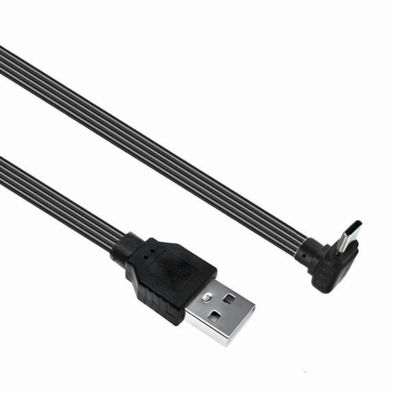 ANXPTIME Flat Slim USB to Type C Charging Cable Power Cord Wire For ...