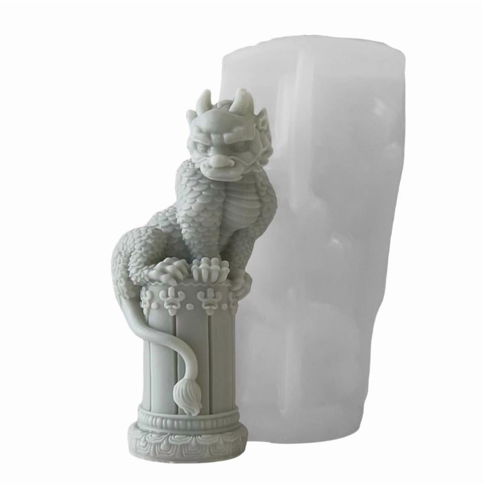 ANXPTIME Flexible Resin Moulds Crafting Mold Art Craft Moulds Lion ...