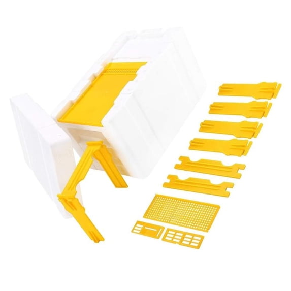 ANXPTIME Foam Plastic Bees hives Breeding Box for Queen Rearing and ...